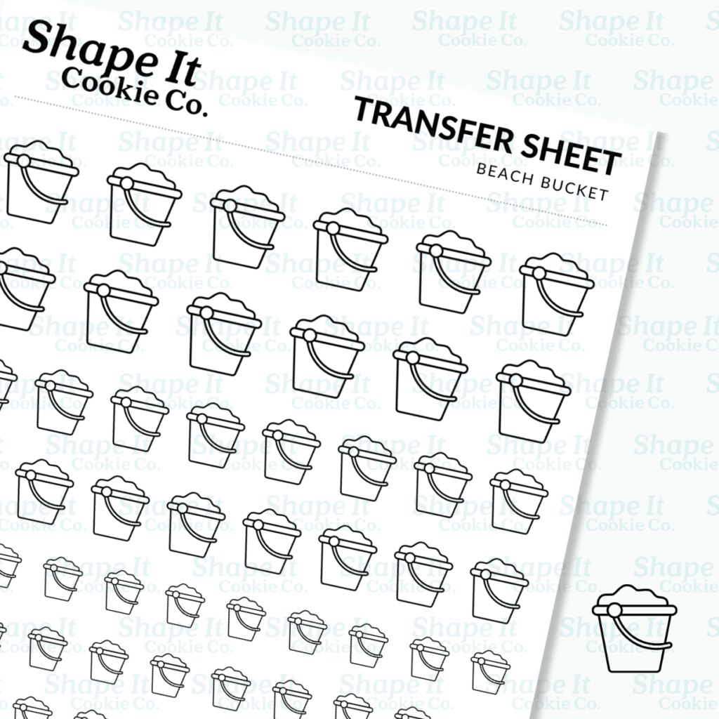 Transfer Sheets - Shape It Cookie Co.